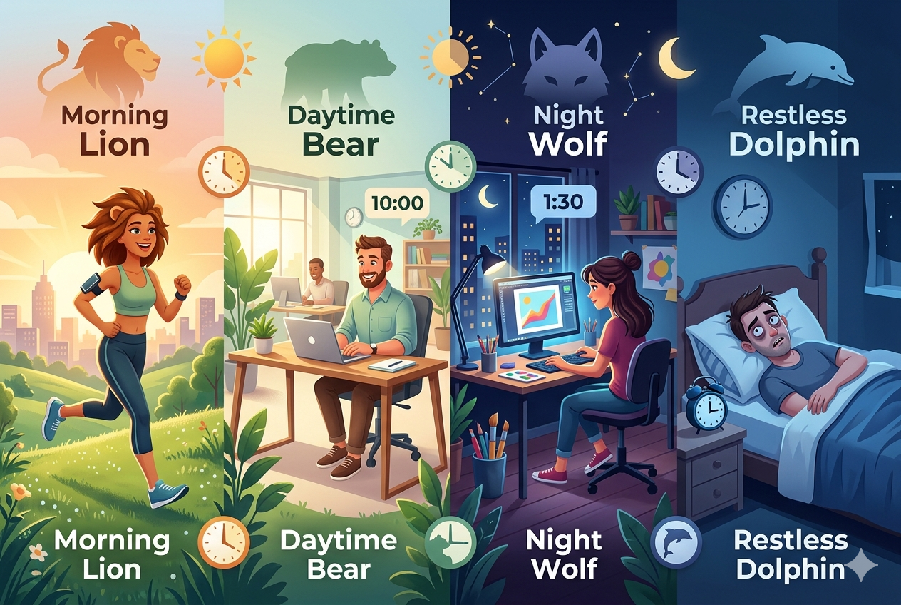 Rise and... Whine? The Hilarious Science of Your Biological Chronotype