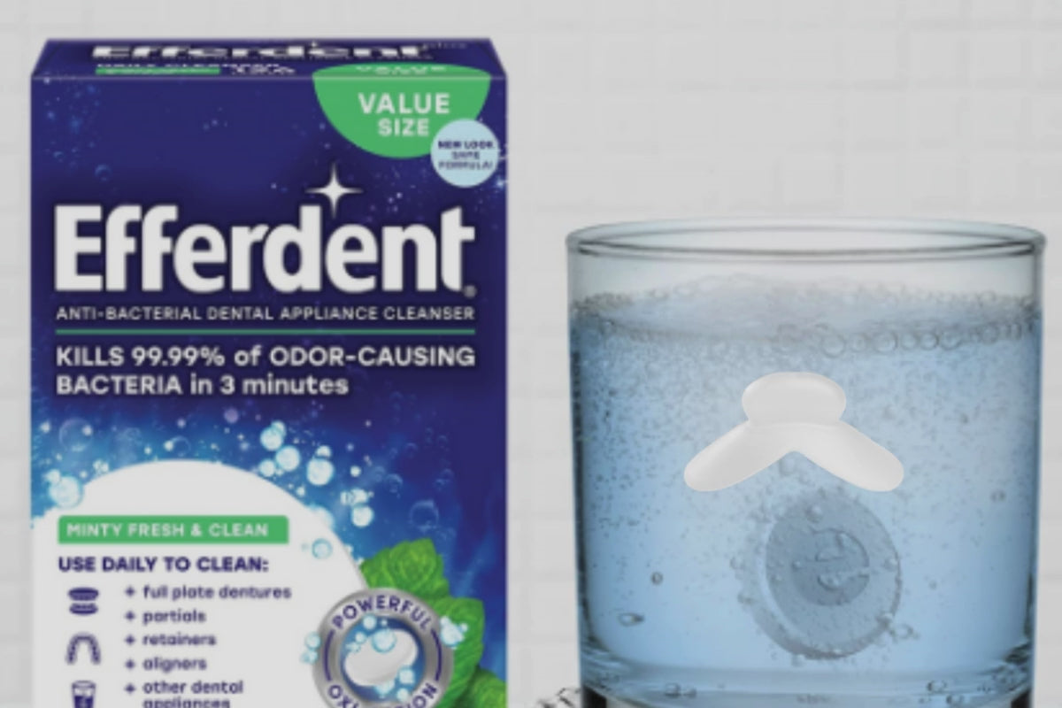 Efferdent Fresh Guard Certified Mouthpiece Cleaner 24 Packet